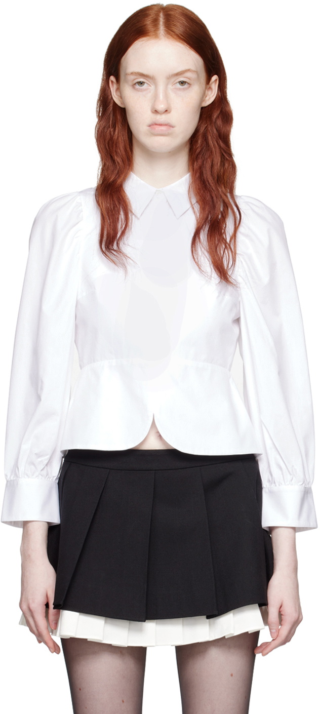 Shushu/Tong White Puff Sleeve Blouse Shushu/Tong