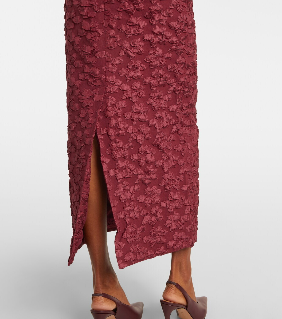 Rotate Lori jacquard midi dress ROTATE Birger Christensen