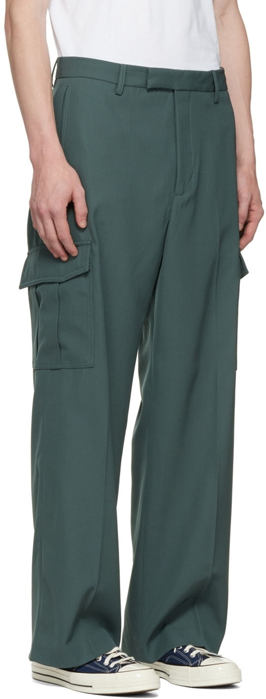 Second/Layer Green Disaster Cargo Pants Second/Layer