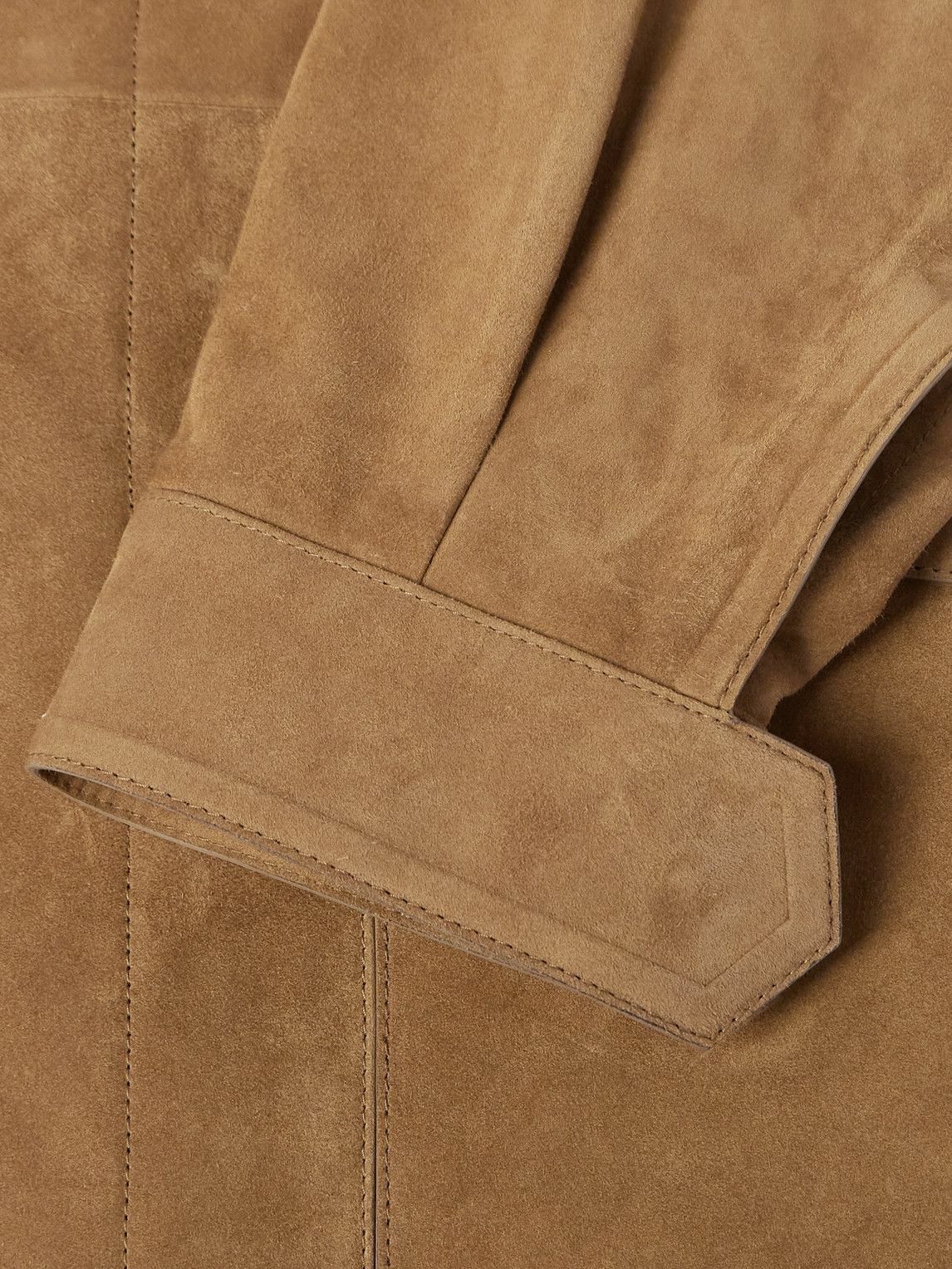Zegna - Suede Field Jacket - Brown Zegna