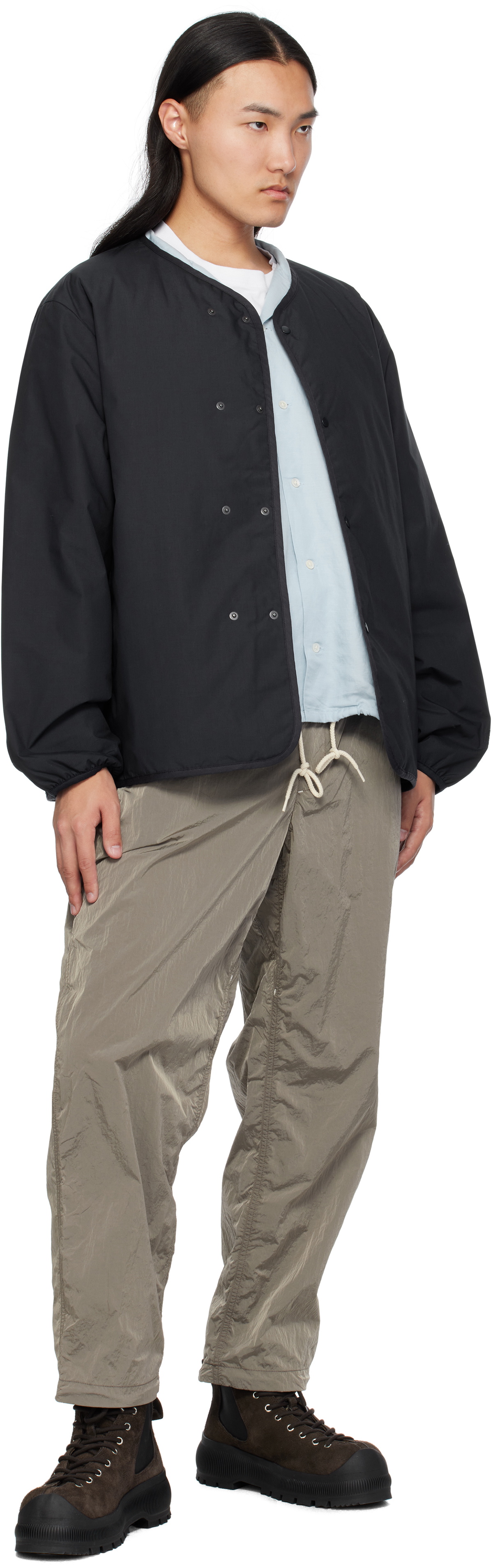 nanamica Navy Reversible Down Jacket Nanamica