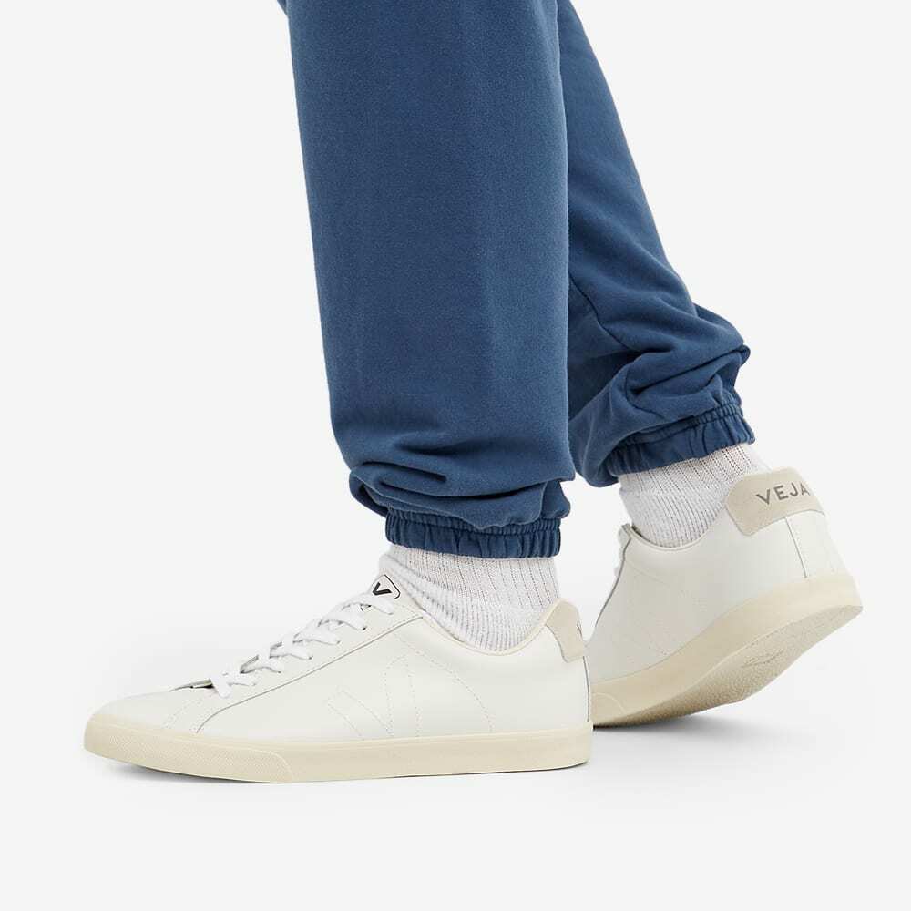 Veja Men's Esplar Clean Leather Sneakers in Triple White VEJA