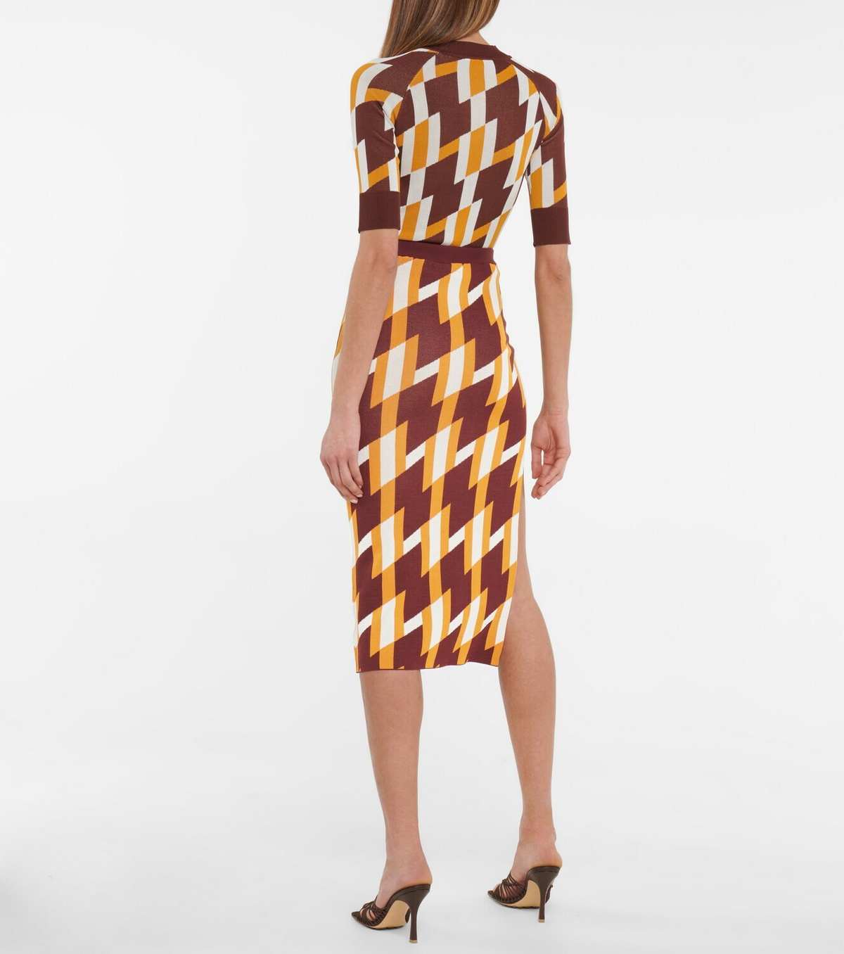 Dodo Bar Or Jacquard knit midi skirt Dodo Bar Or