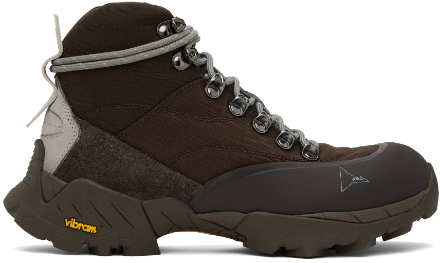 ROA Brown Andreas Strap Boots ROA