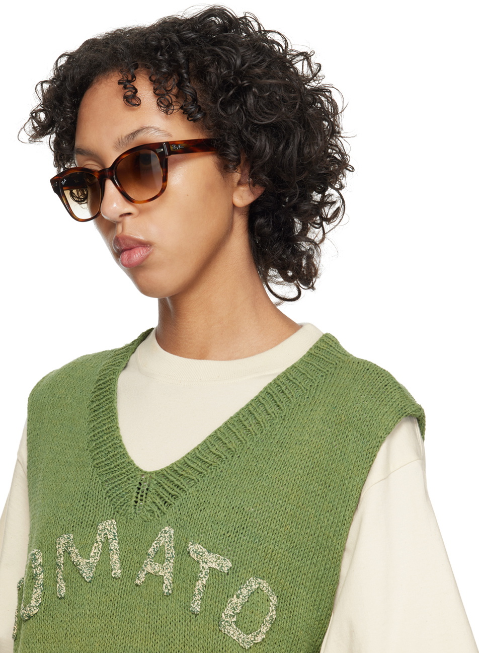 Ray-Ban Tortoiseshell Meteor Sunglasses Ray Ban