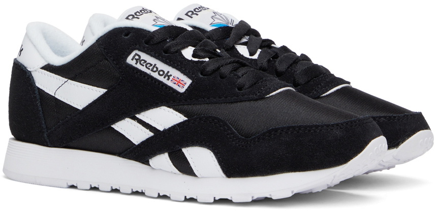 Reebok Classics Black Classic Nylon Sneakers Reebok Classics