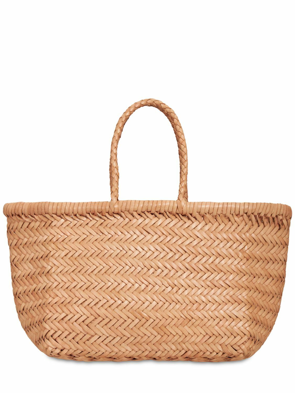 DRAGON DIFFUSION Triple Jump Small Leather Basket Bag Dragon Diffusion