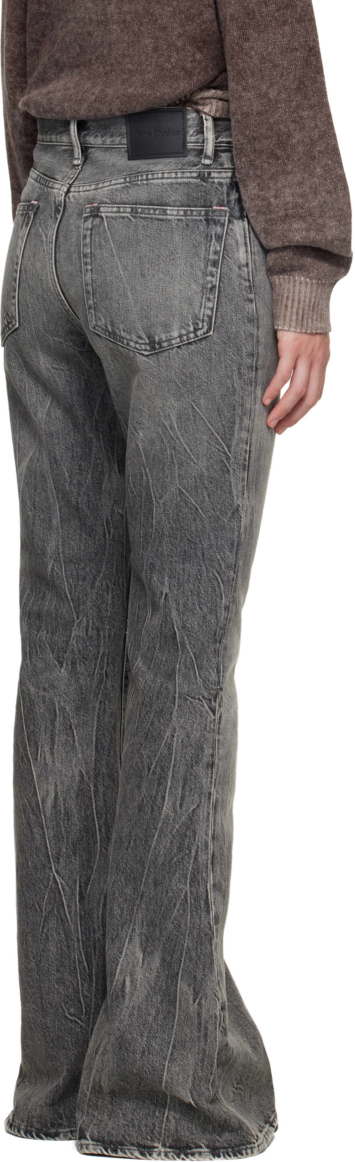 Acne Studios Gray 2025F Fitted Jeans Acne Studios