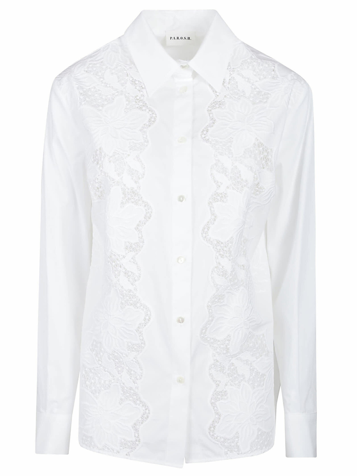 Parosh Cioccolato Long Sleeve Shirt Parosh