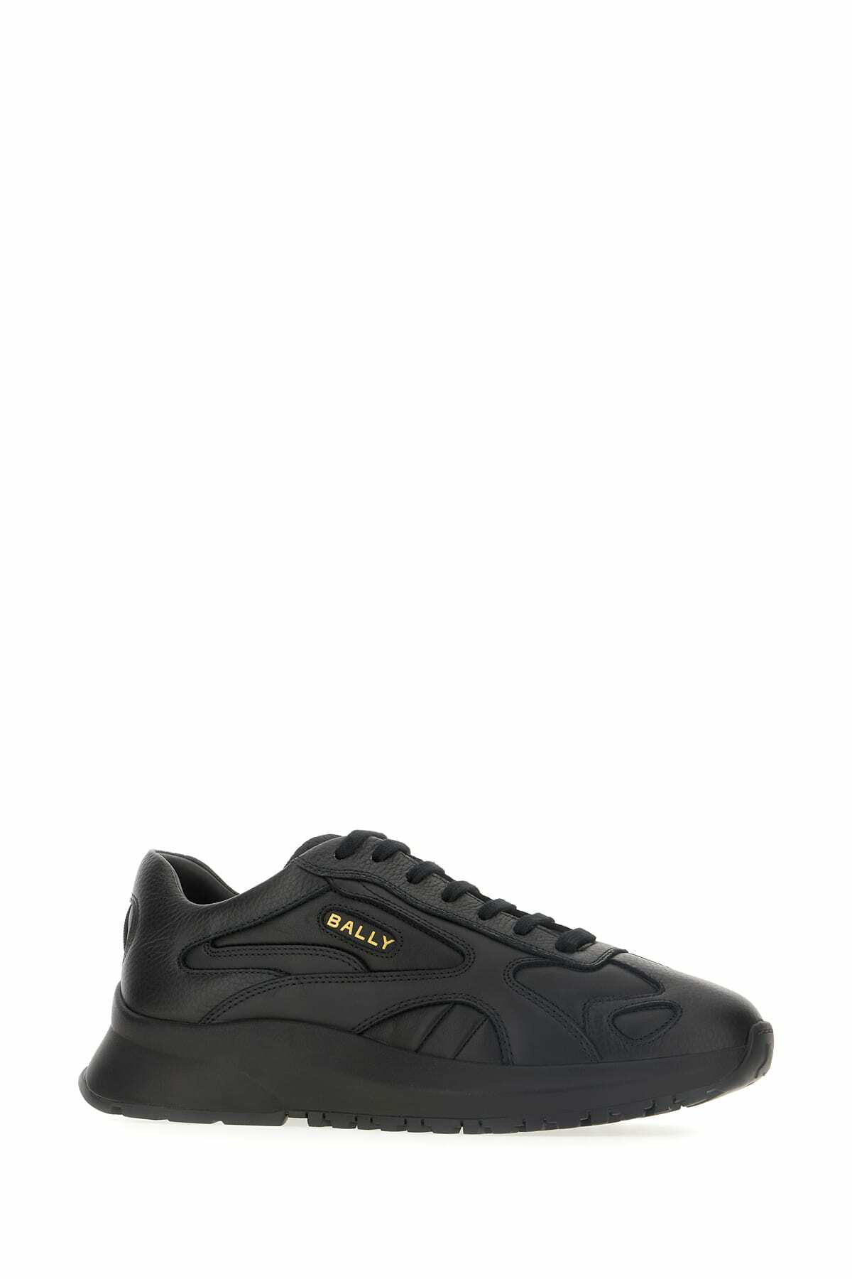 Bally Black Leather Sneakers Bally