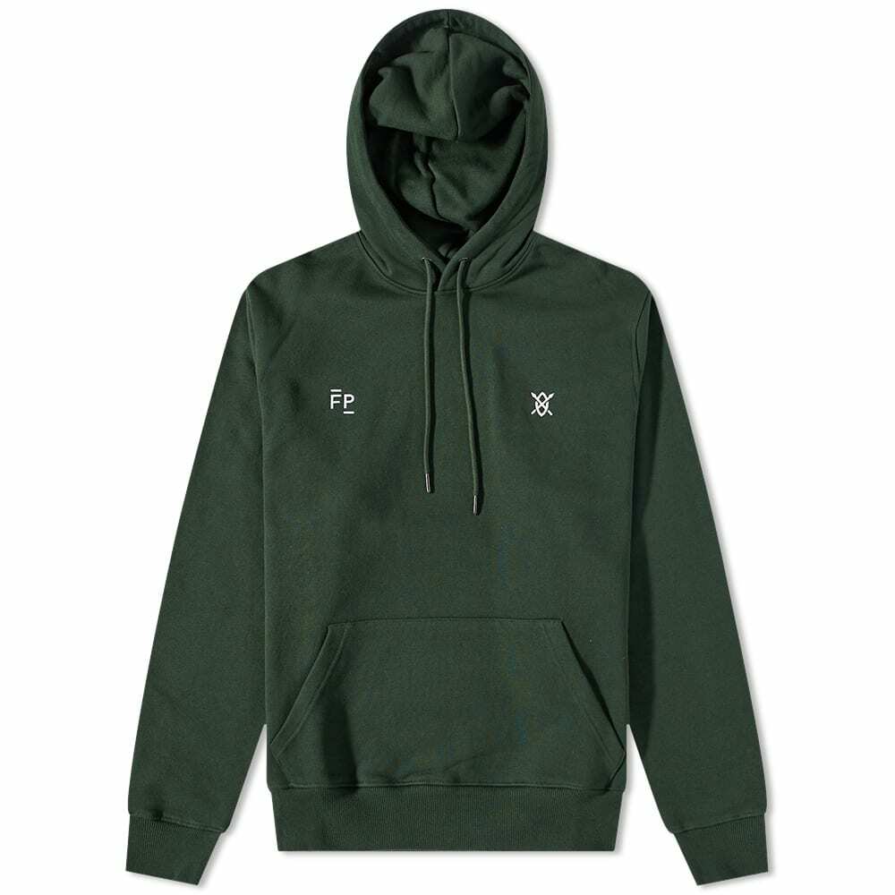 Daily Paper x Filling Pieces Hoody in Green Daily Paper