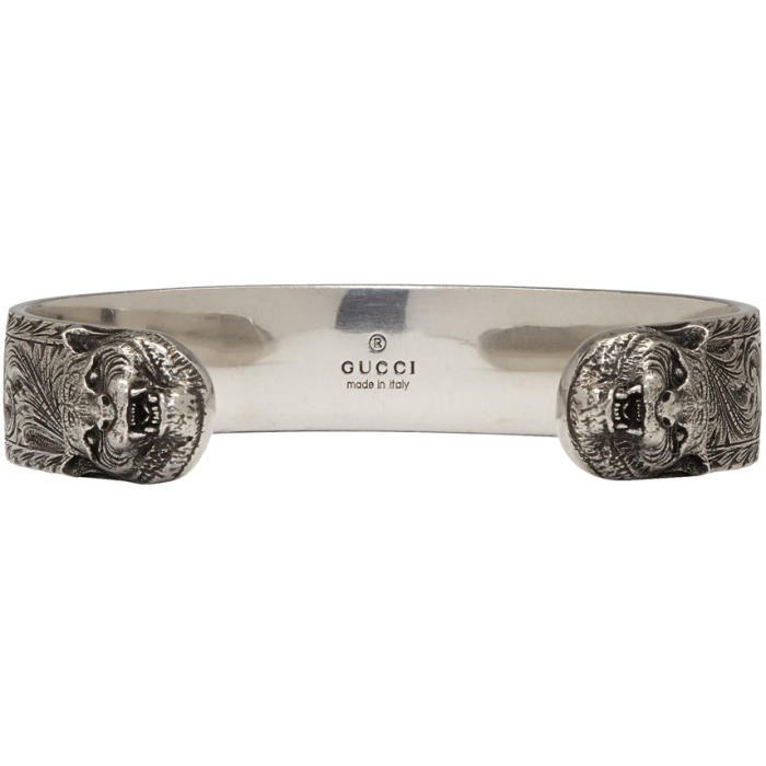 Gucci Silver Feline Bracelet Gucci
