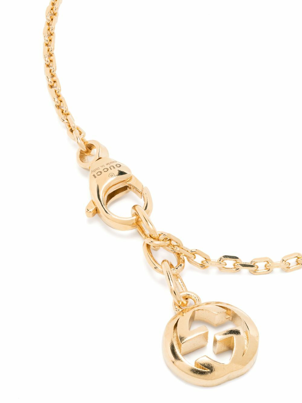 Gucci Gold-Tone Gucci Letter Bracelet Gucci