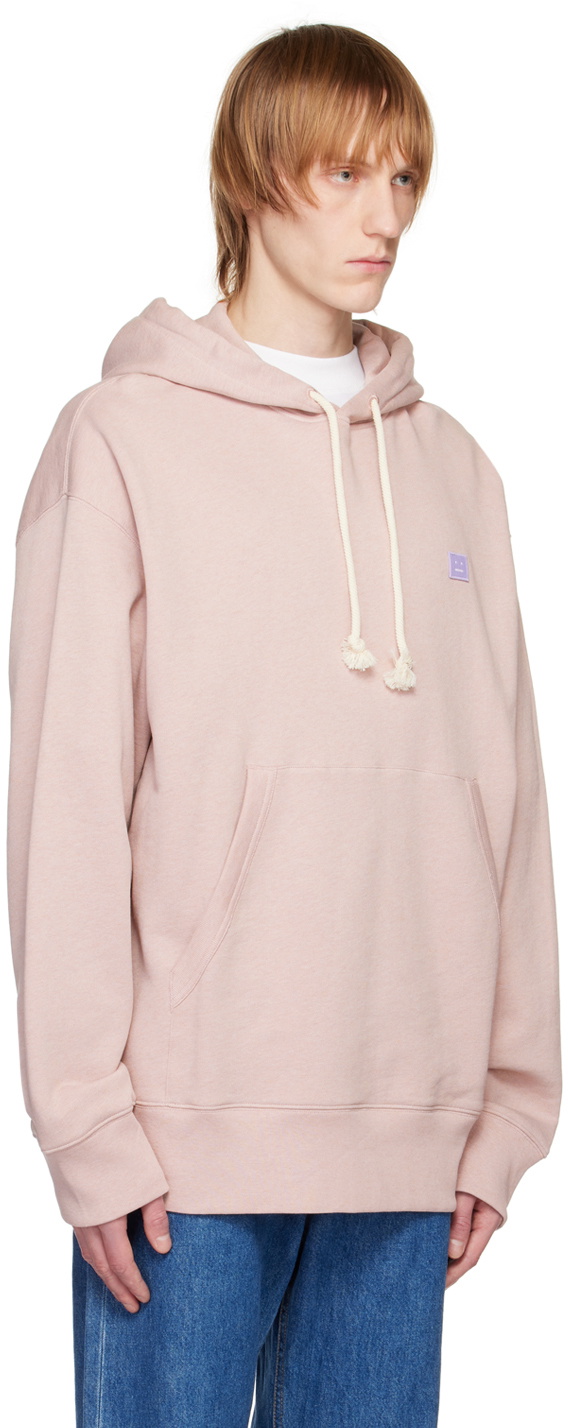 Acne Studios Pink Patch Hoodie Acne Studios