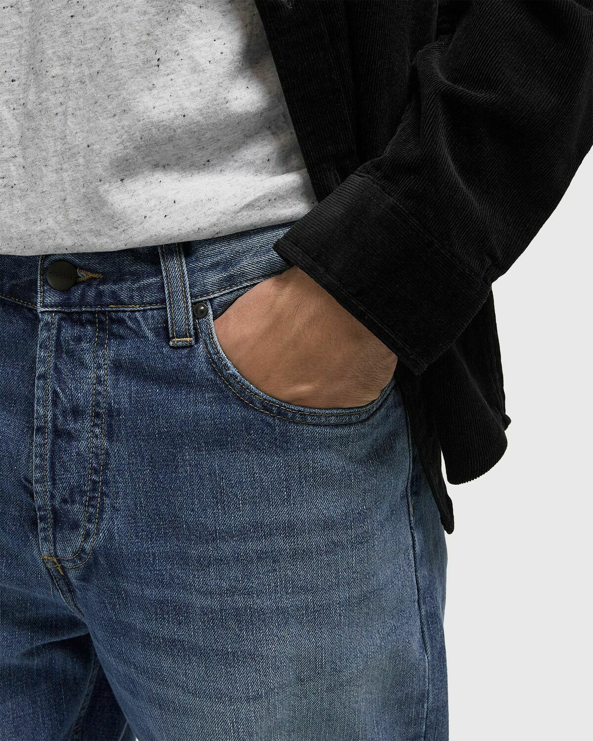 Carhartt WIP Marlow Pant Blue Mens Jeans Carhartt WIP