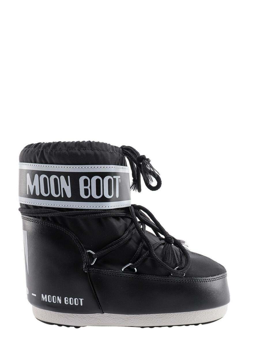 Moon Boot Iconic Low Black Womens Moon Boot