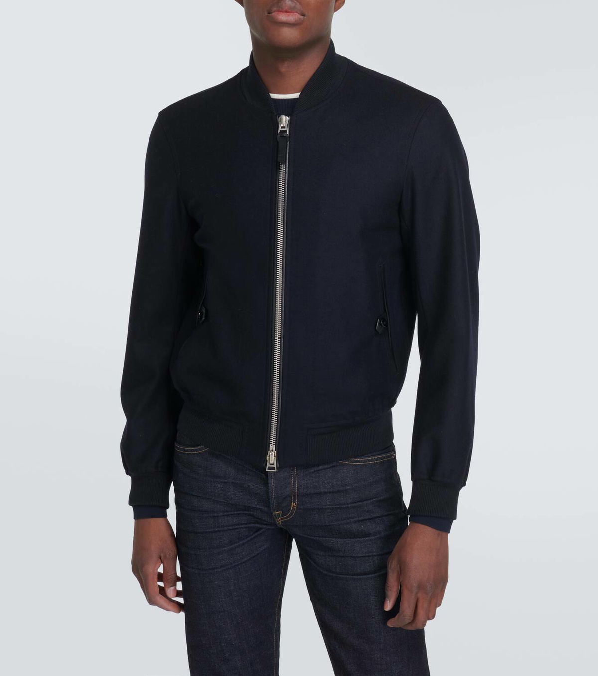 Tom Ford Wool felt bomber jacket TOM FORD