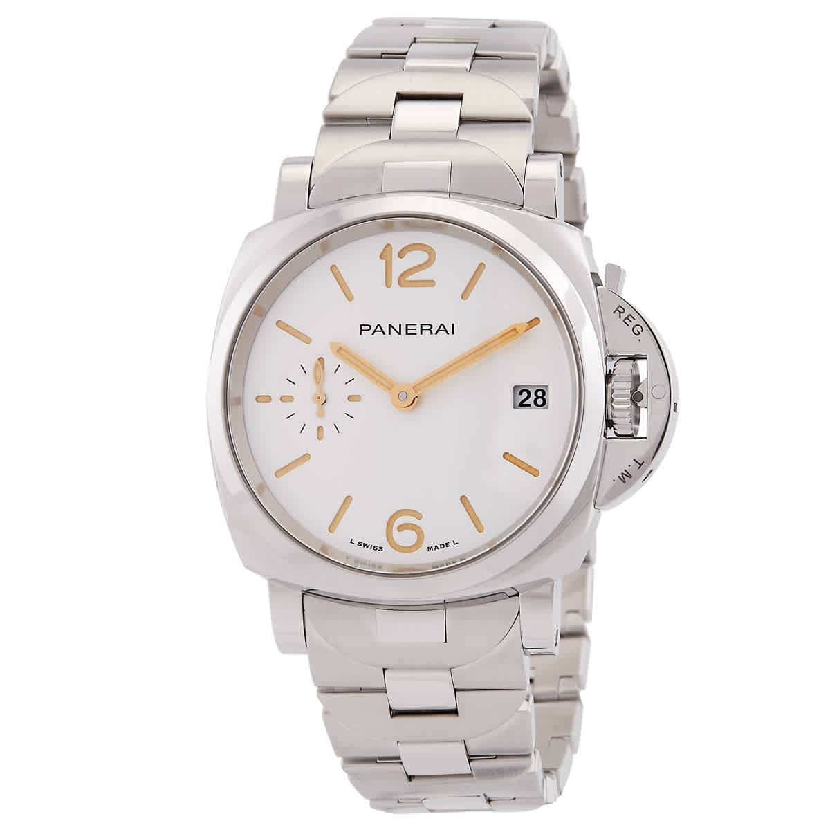 Panerai Luminor Due Automatic White Dial Mens Watch PAM01508 Panerai