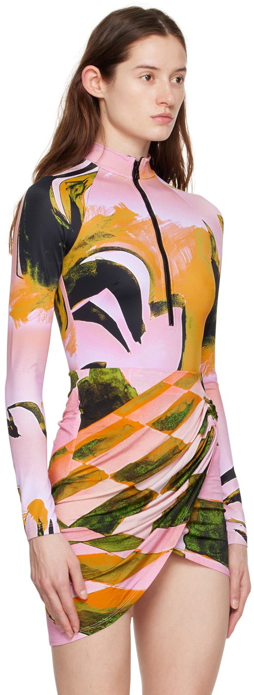 Louisa Ballou Multicolor Spring One Piece Swimsuit Louisa Ballou