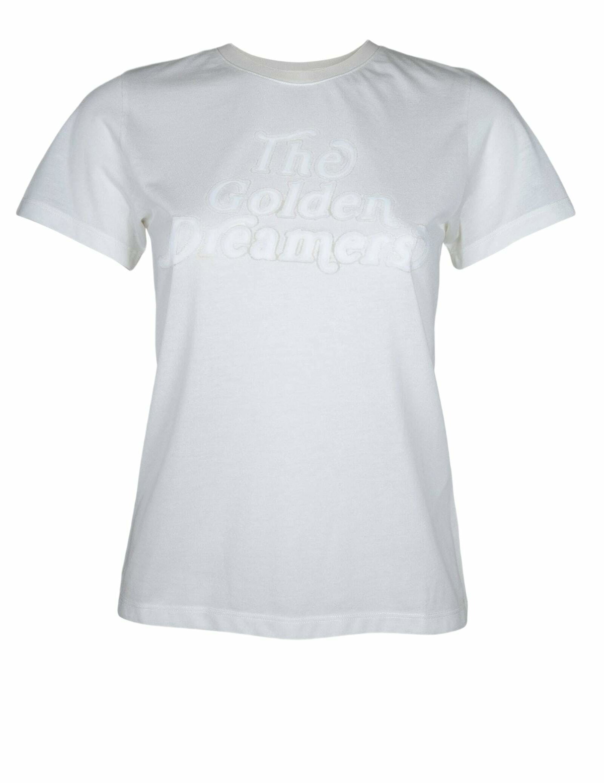 Golden Goose Journey Viscose T-shirt With Front Print Golden Goose ...