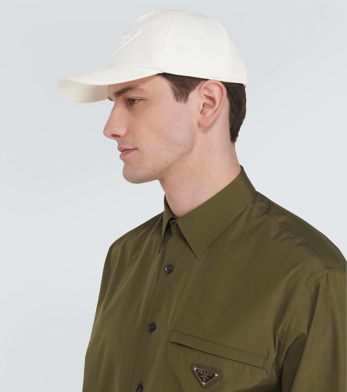 Prada Logo baseball cap Prada