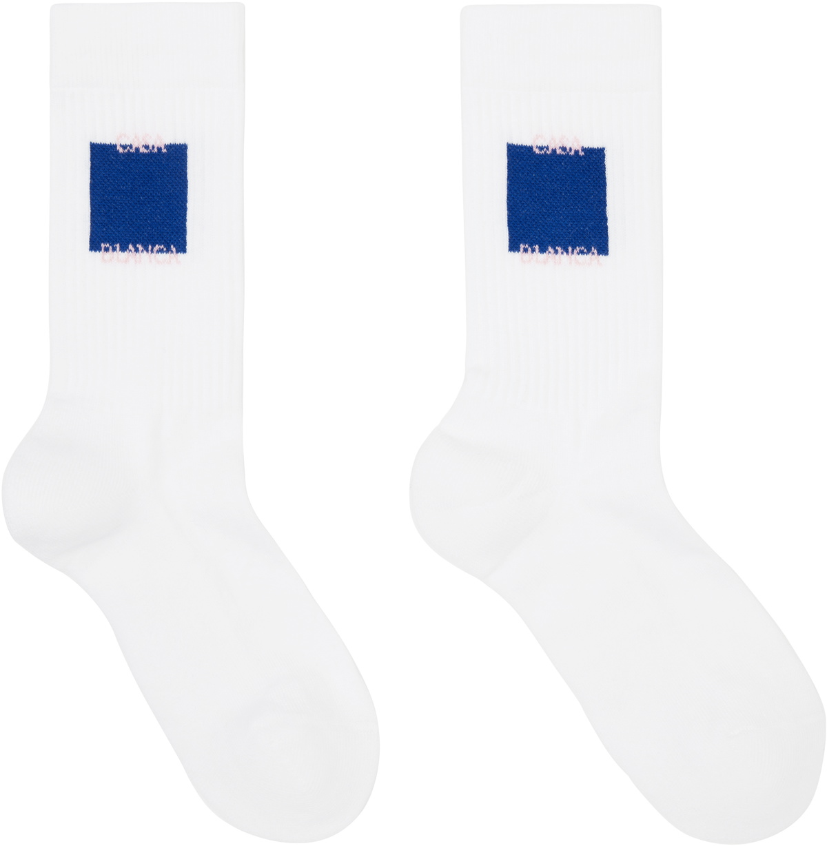 Casablanca White Casa Logo Socks Casablanca