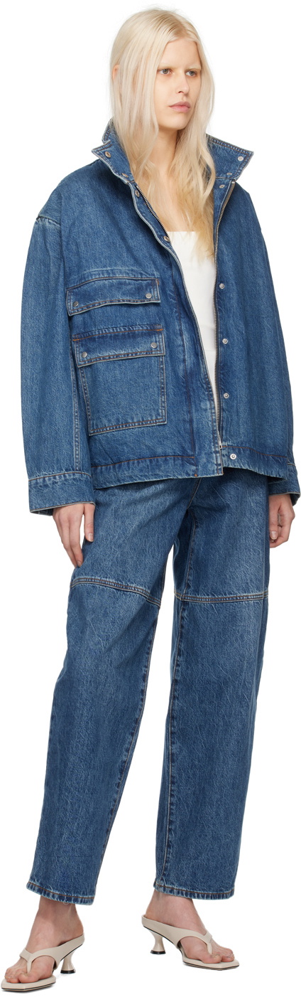 CO Blue Faded Denim Jacket CO