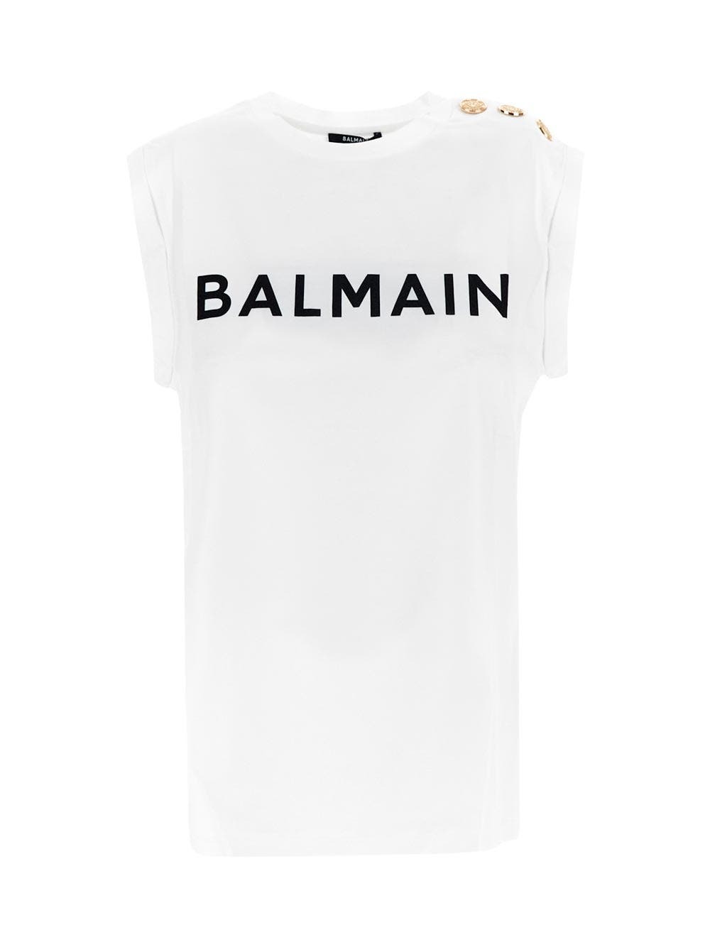 Balmain Logoed T Shirt Balmain