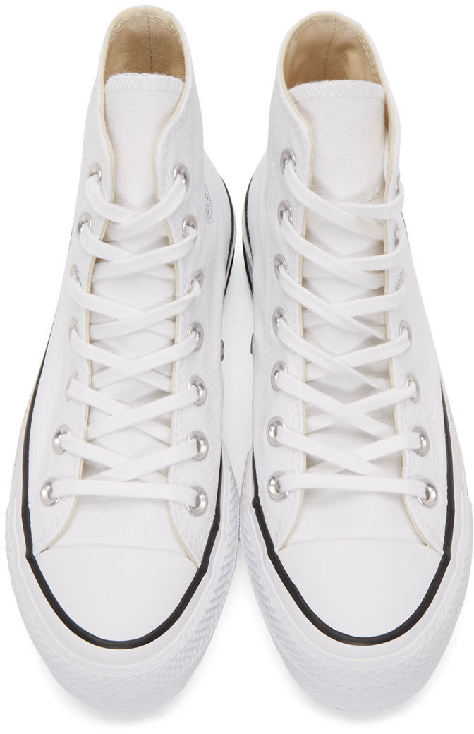 Converse White Chuck Taylor All Star Lift High Sneakers Converse