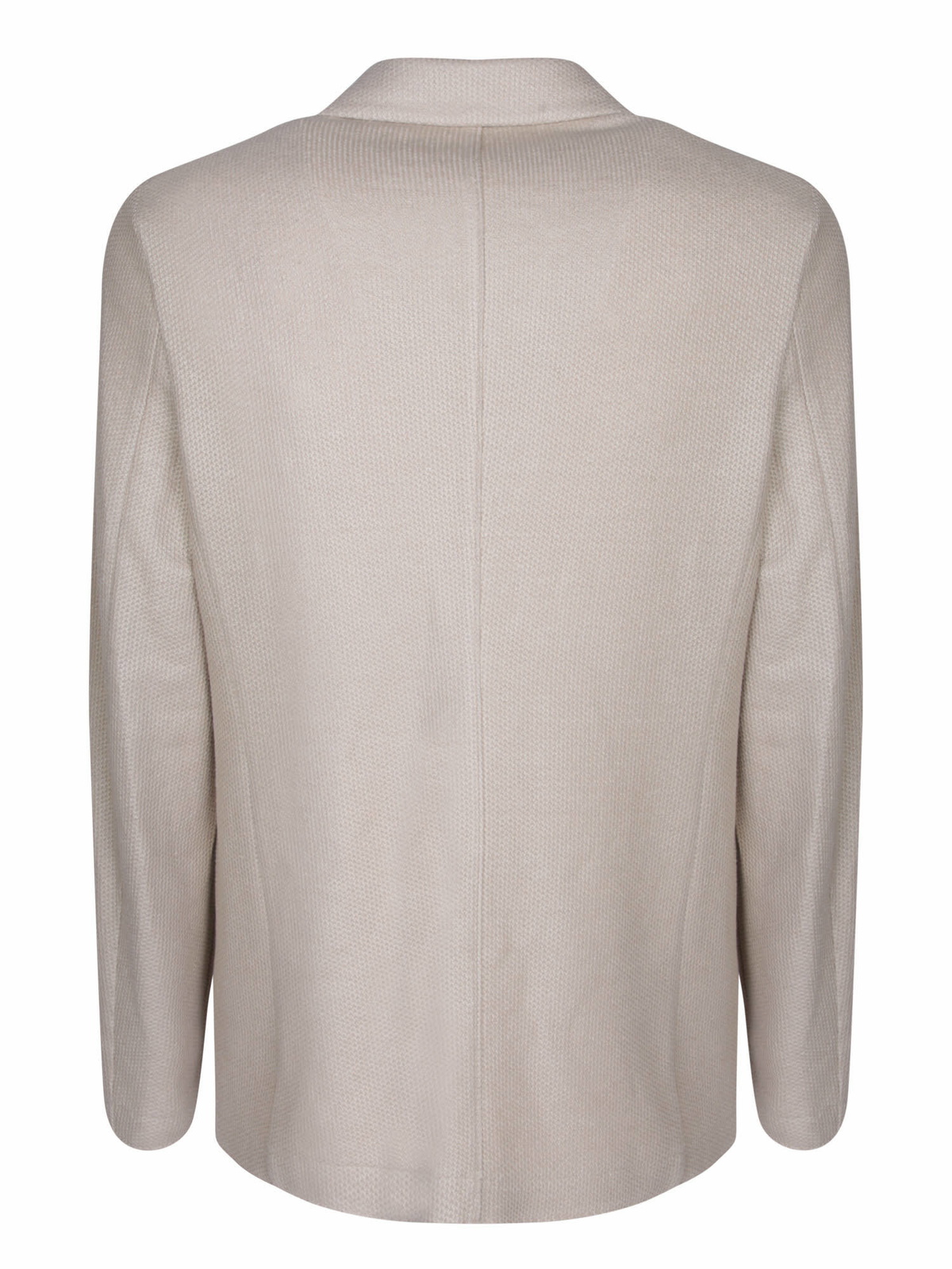Harris Wharf London Beige Linen And Cotton Jacket Harris Wharf London