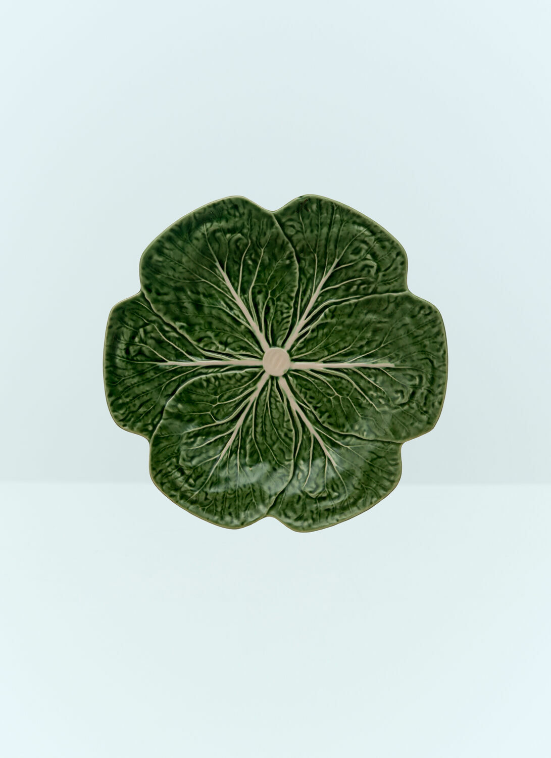 Bordallo Pinheiro Set Of Four Couve Dinner Plates Bordallo Pinheiro