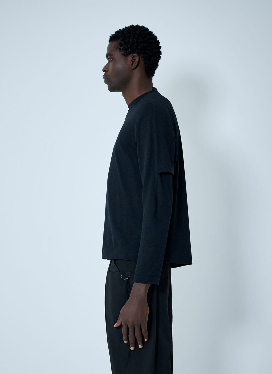 J.L-A.L Layered Knit T-Shirt J.L - A.L