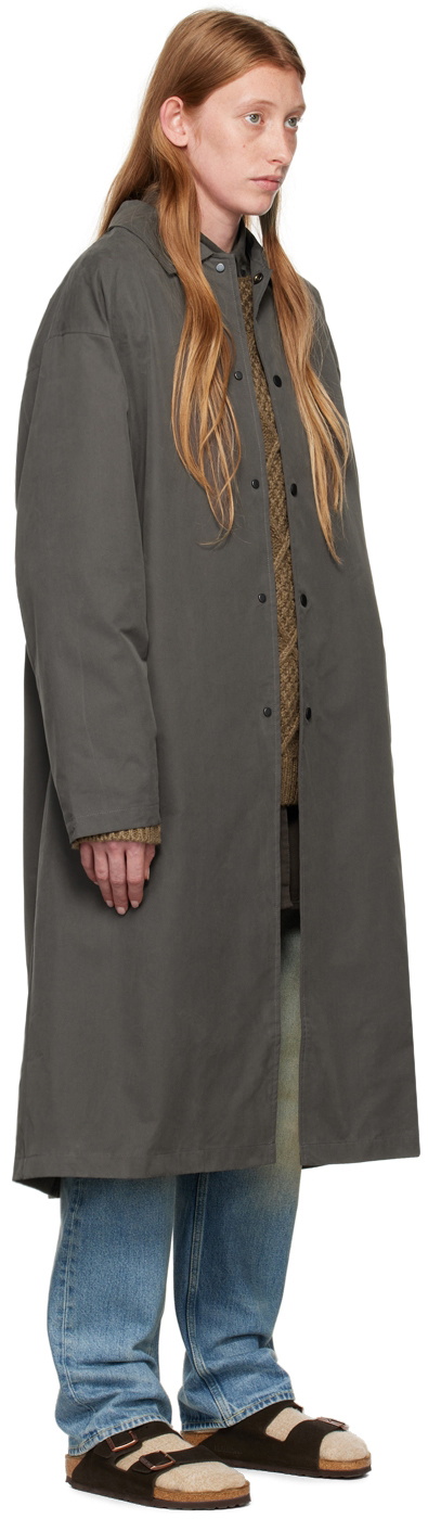 Essentials Gray Long Coat Essentials