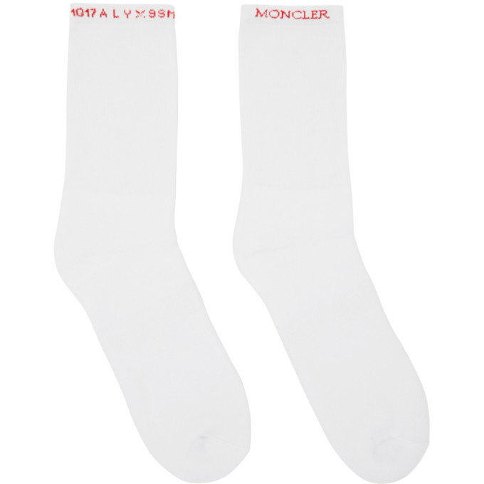 Moncler Genius 6 Moncler 1017 ALYX 9SM Three-Pack Multicolor Logo Socks ...