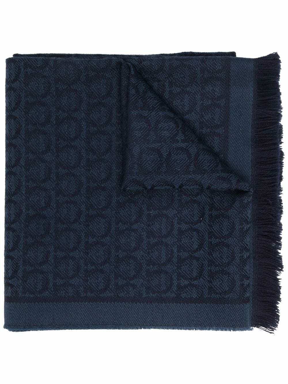 FERRAGAMO - Gancini Wool Scarf Salvatore Ferragamo