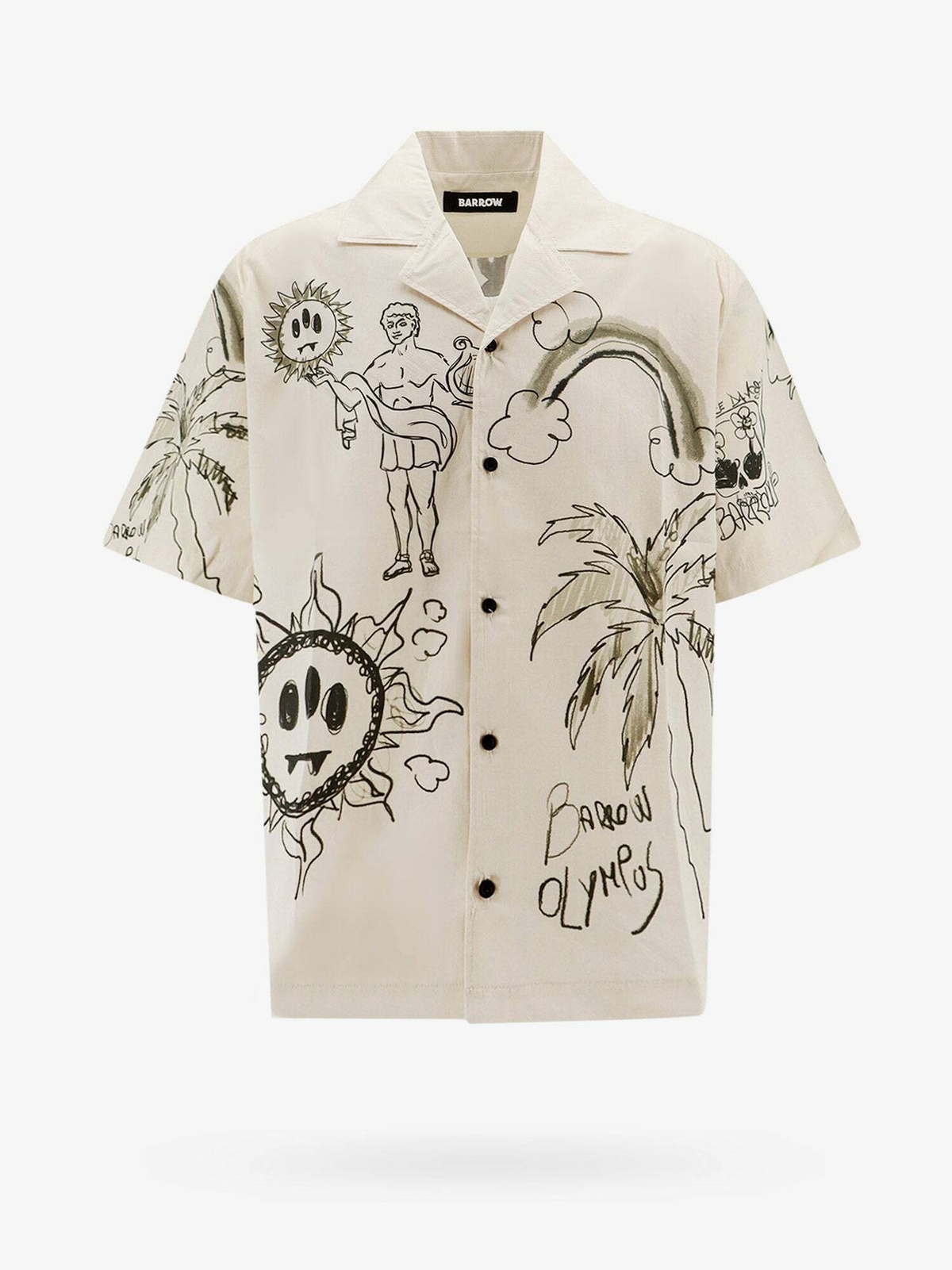 Barrow Shirt Beige Mens Barrow