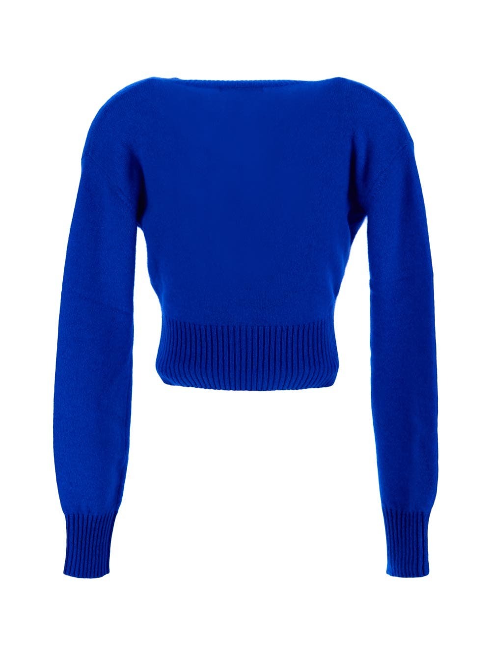 Laneus Royal Blue Cashmere Cardigan Laneus