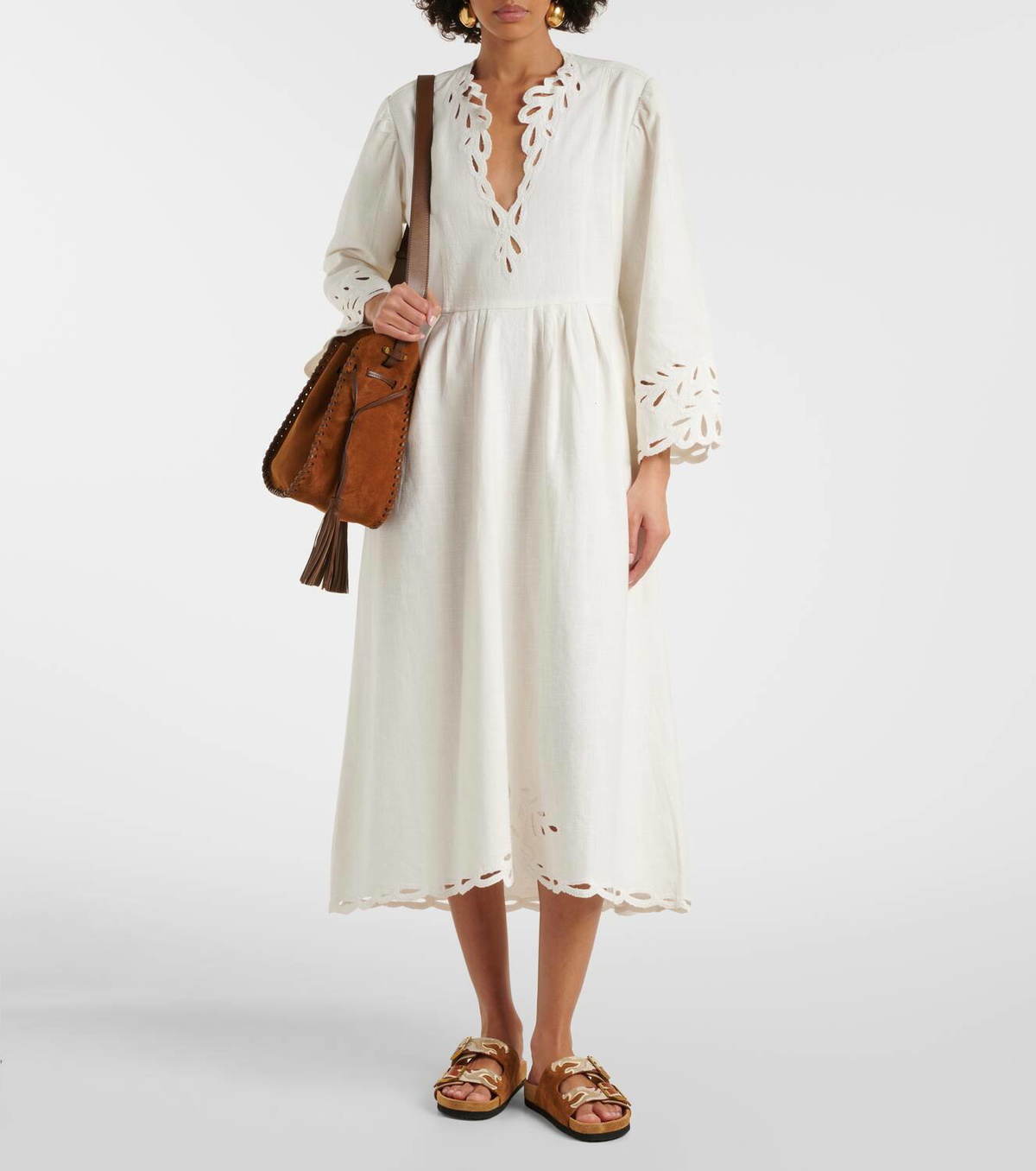 Marant Etoile Tianny cotton maxi dress Isabel Marant Etoile