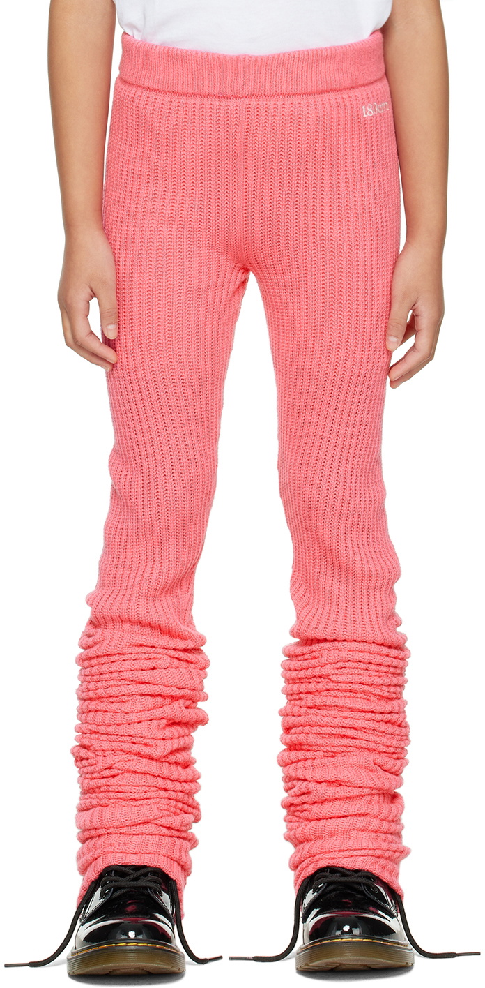 Doublet Kids Pink Loose Socks Leggings Doublet