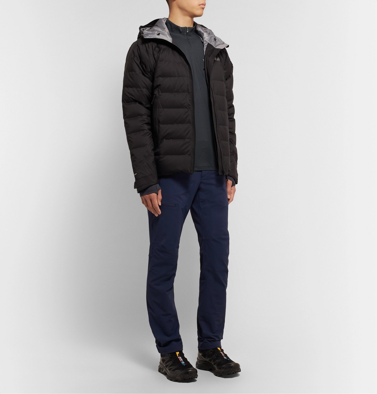 Rab - Pulse Motiv Half-Zip Top - Gray Rab