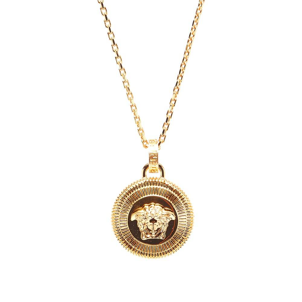 Versace Men's Medusa Head Medallion and Necklace in Gold Versace