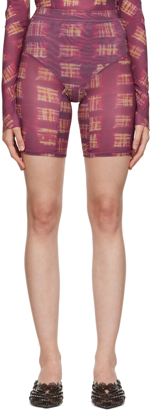 KNWLS Purple Lena Shorts KNWLS
