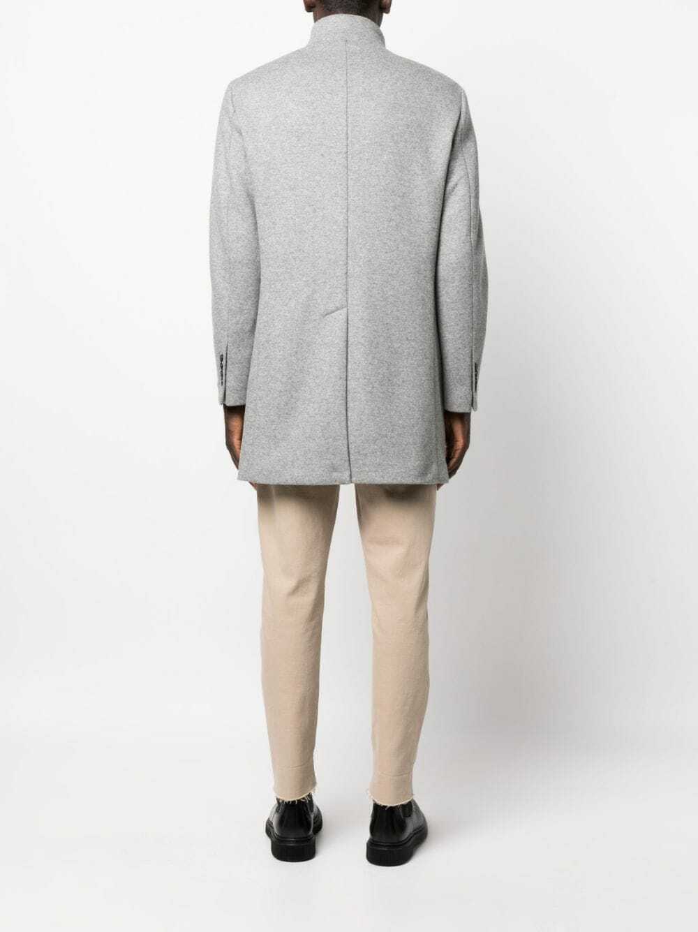 FAY - Coat With Logo Fay