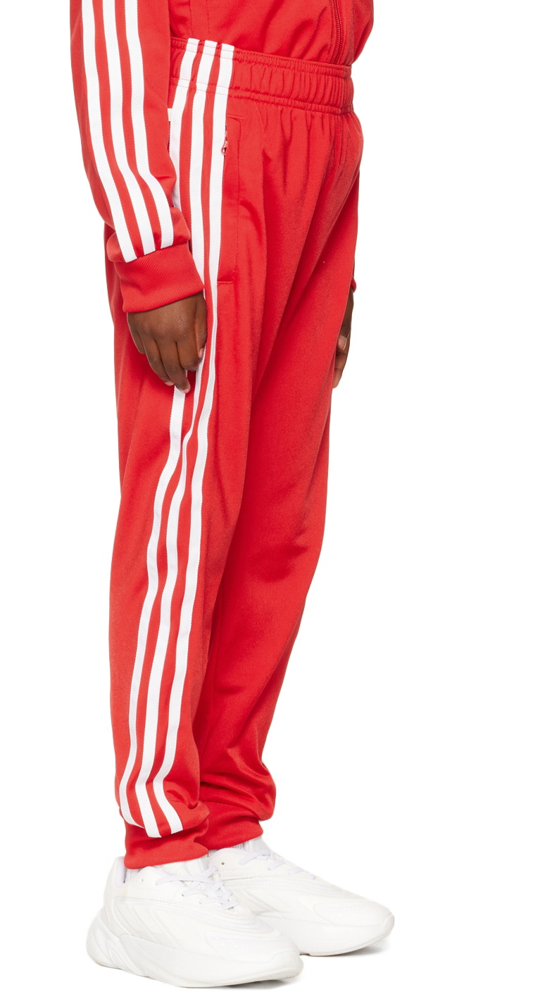 adidas Kids Kids Red Adicolor Tracksuit Set adidas