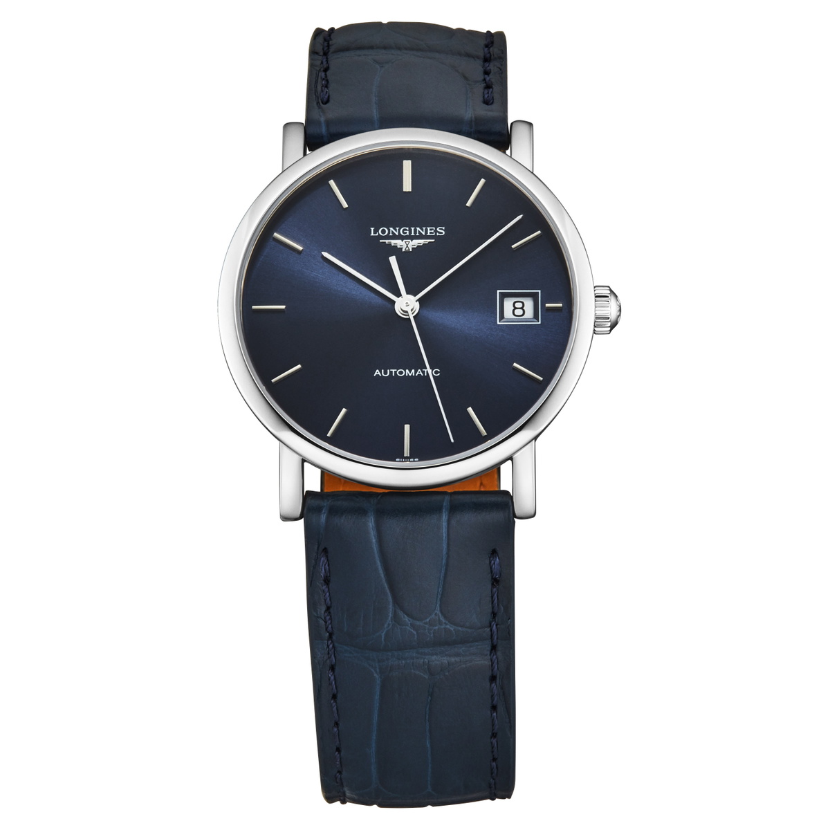 Longines Elegant Automatic Blue Dial Ladies Watch L48094922 Longines