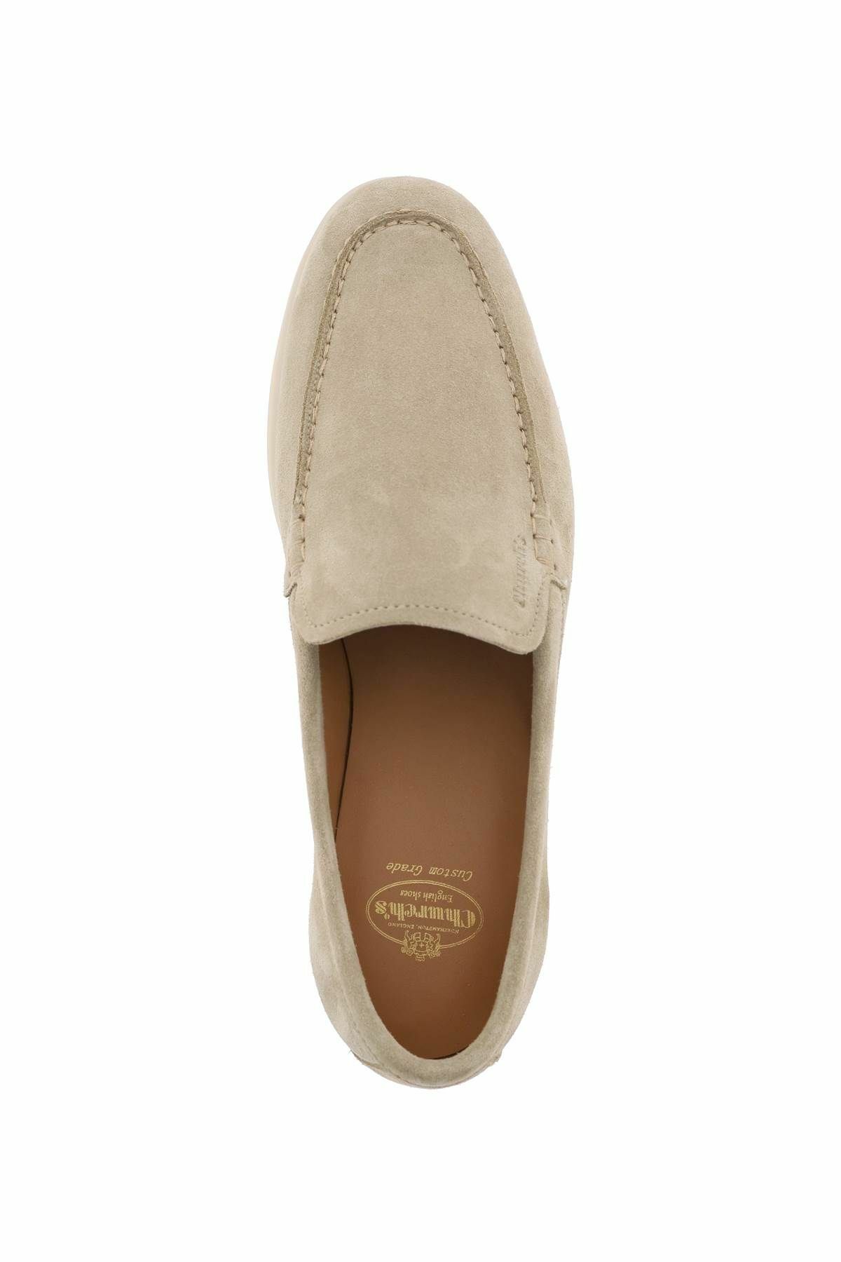 CHURCH'S suede leather lyn moccas Beige Church's