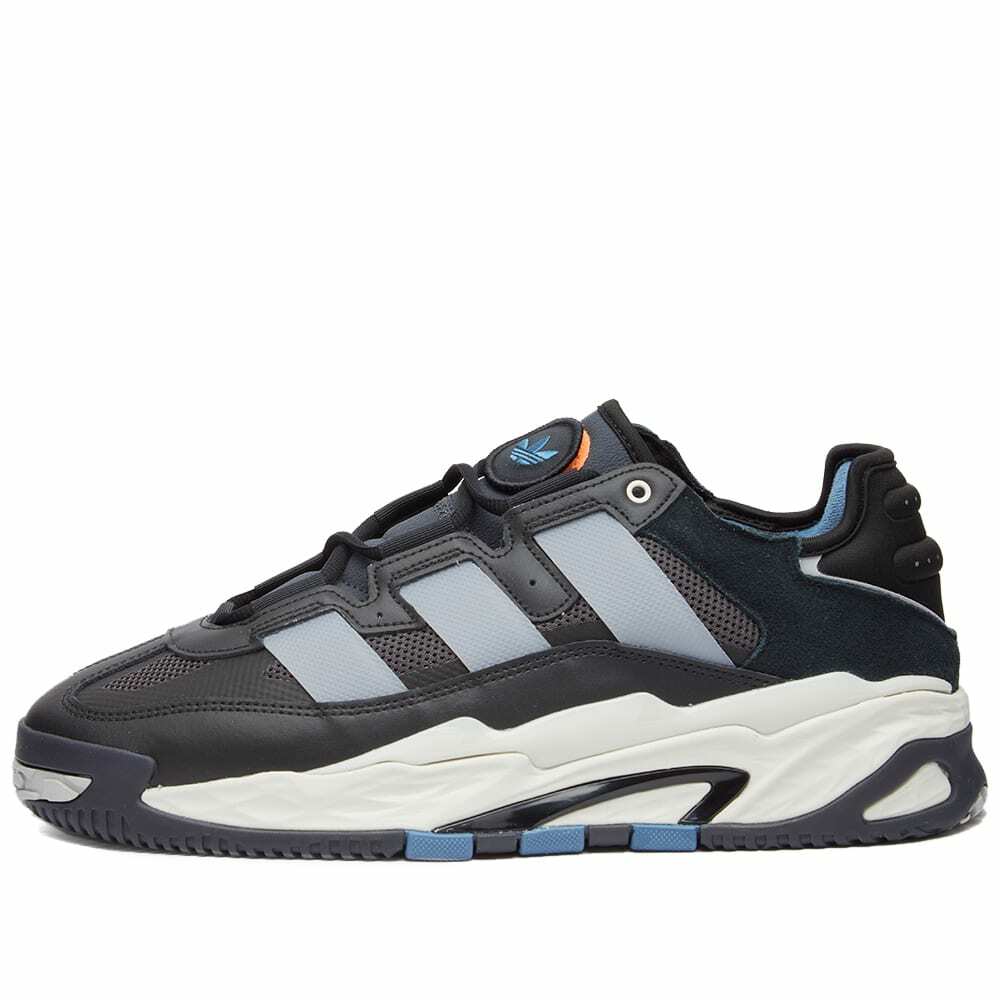 Adidas Men's Niteball Sneakers in Core Black/Grey/Carbon adidas