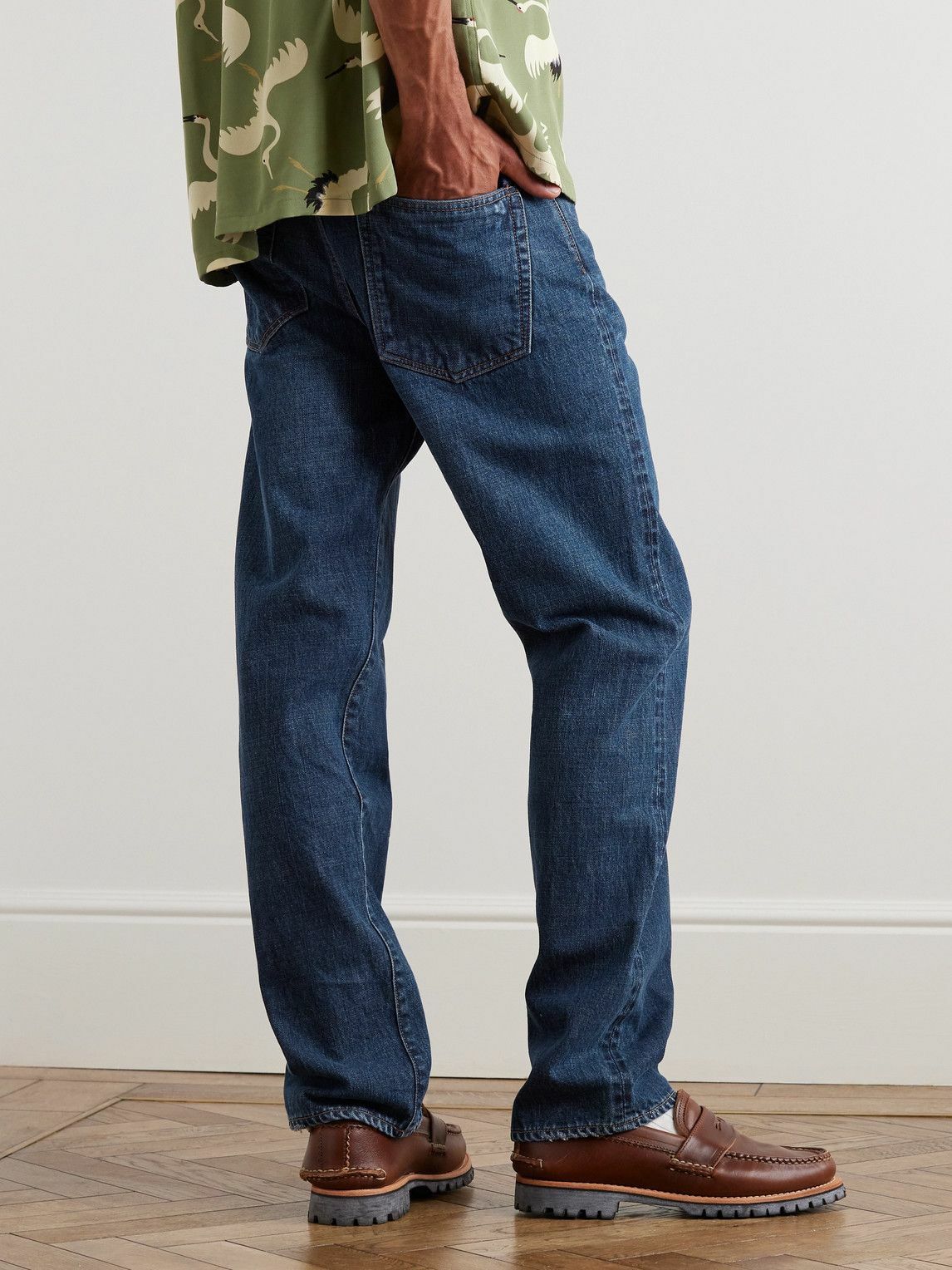 Visvim - Social Sculpture 01 Straight-Leg Jeans - Blue Visvim
