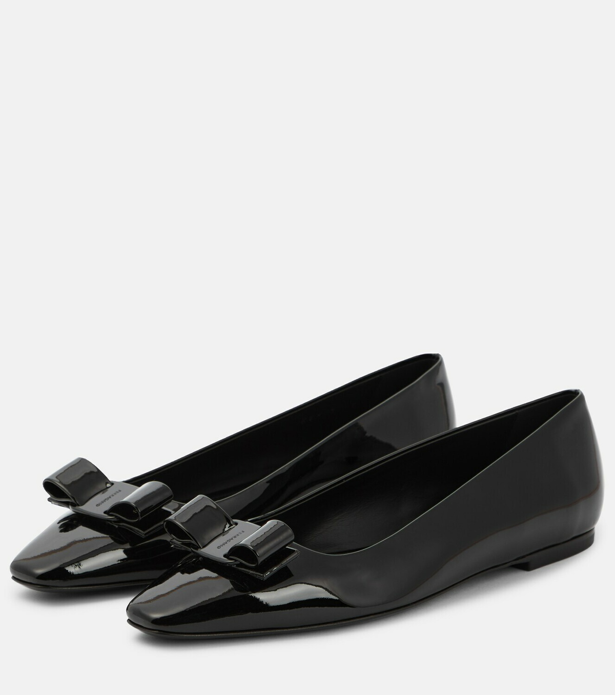Ferragamo Vara Bow patent leather ballet flats Salvatore Ferragamo