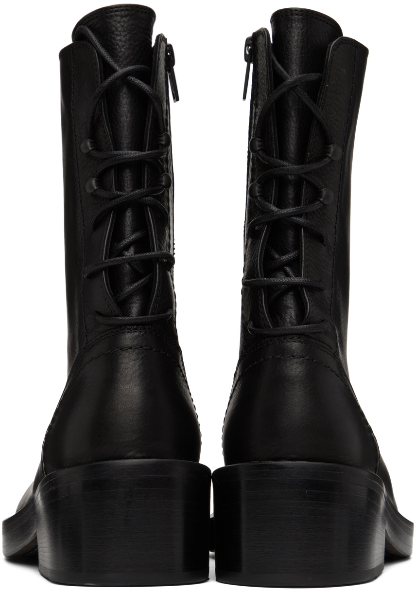 Ann Demeulemeester Black Hernica Boots Ann Demeulemeester